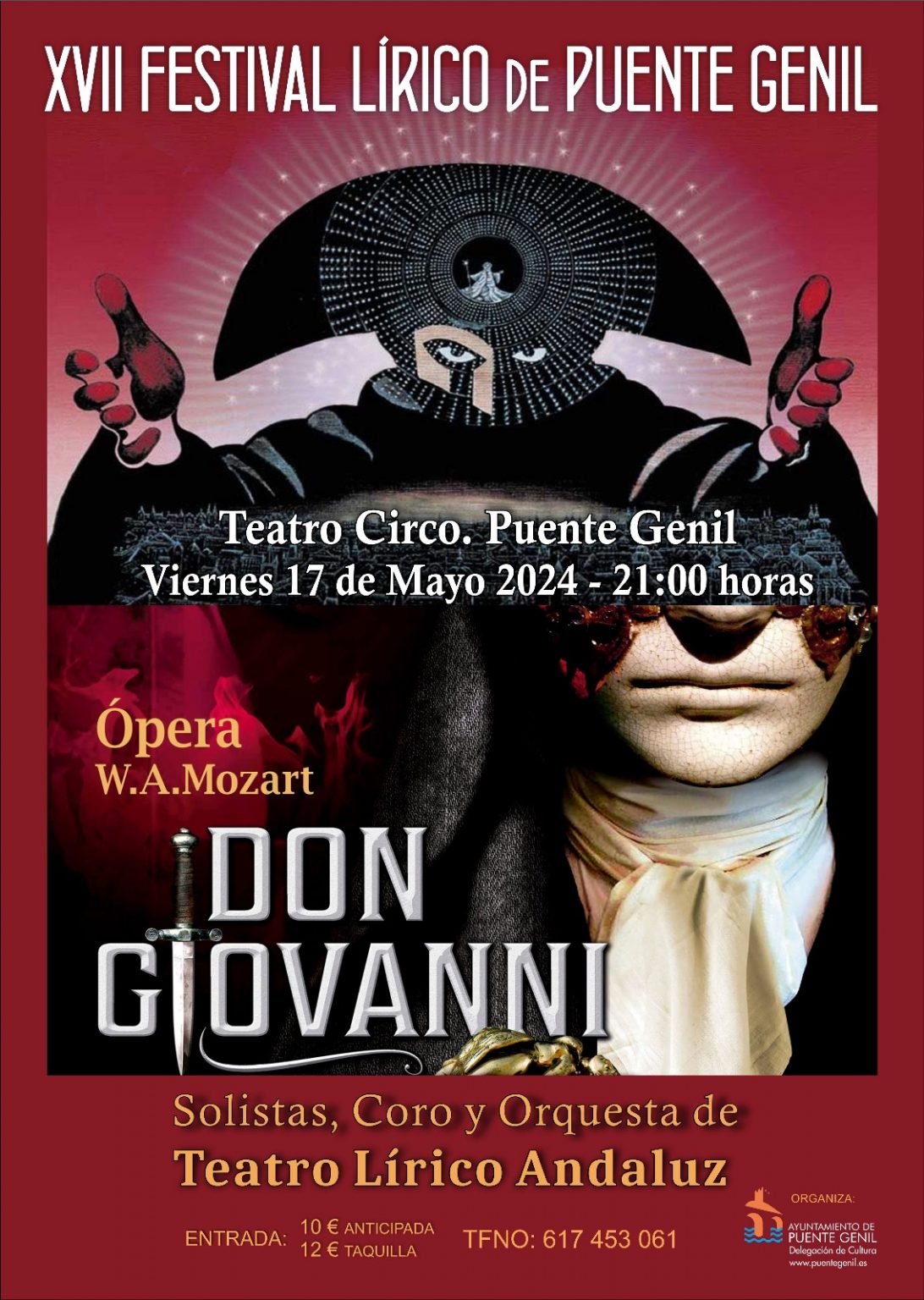 Vuelve la ópera al Teatro Circo con Don Giovanni. - Visit Puente Genil